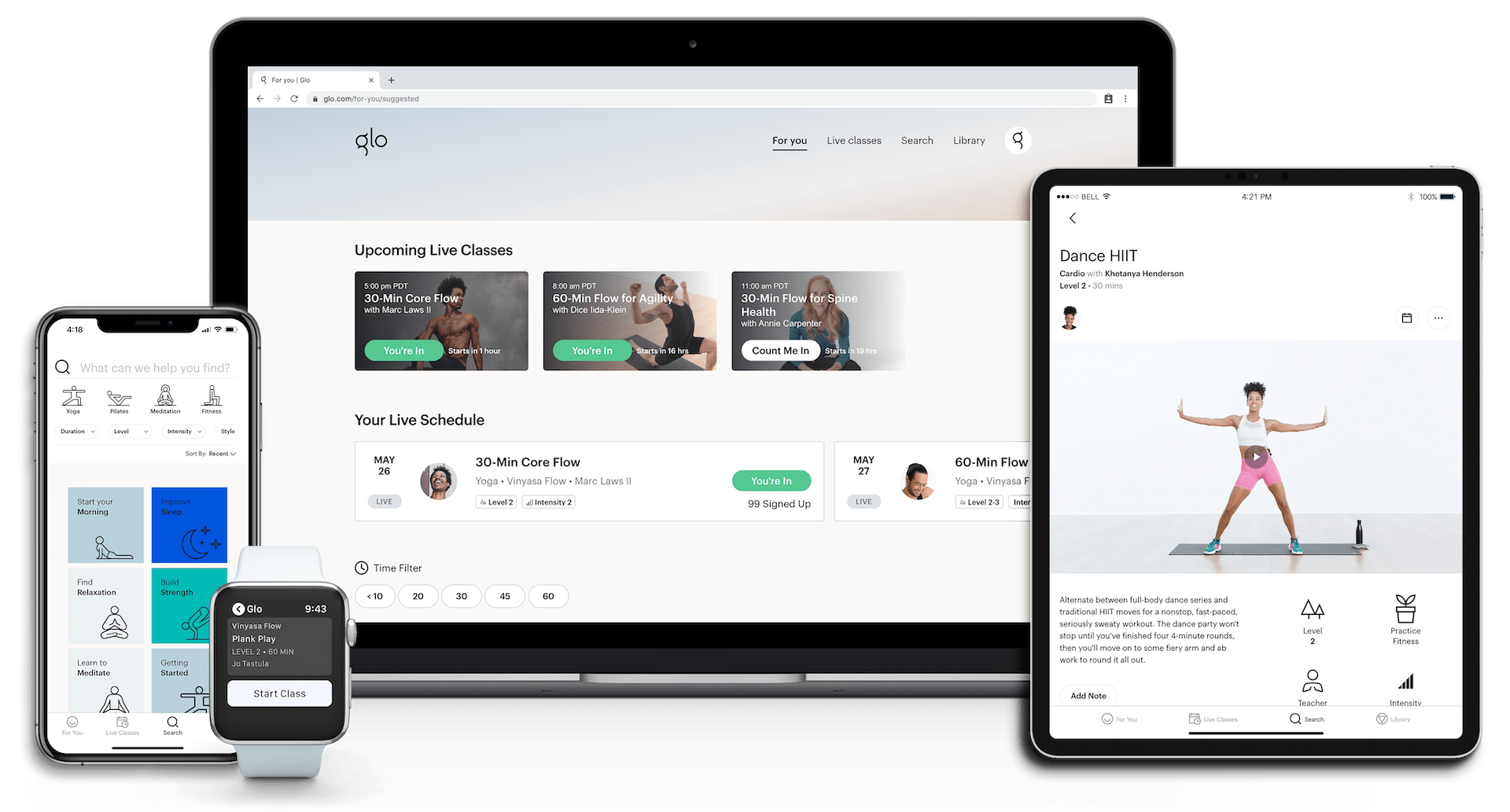 Best Online Fitness Classes - Workouts for Every Level | Glo
